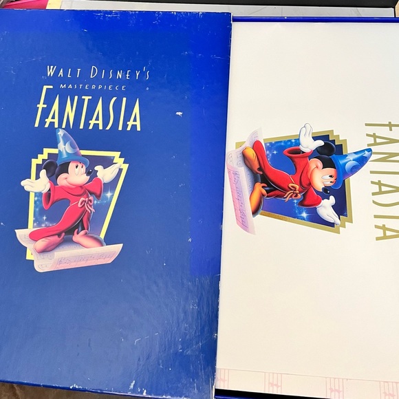 Disney | Other | Walt Disneys Masterpiece Fantasia Deluxe Commemorative ...